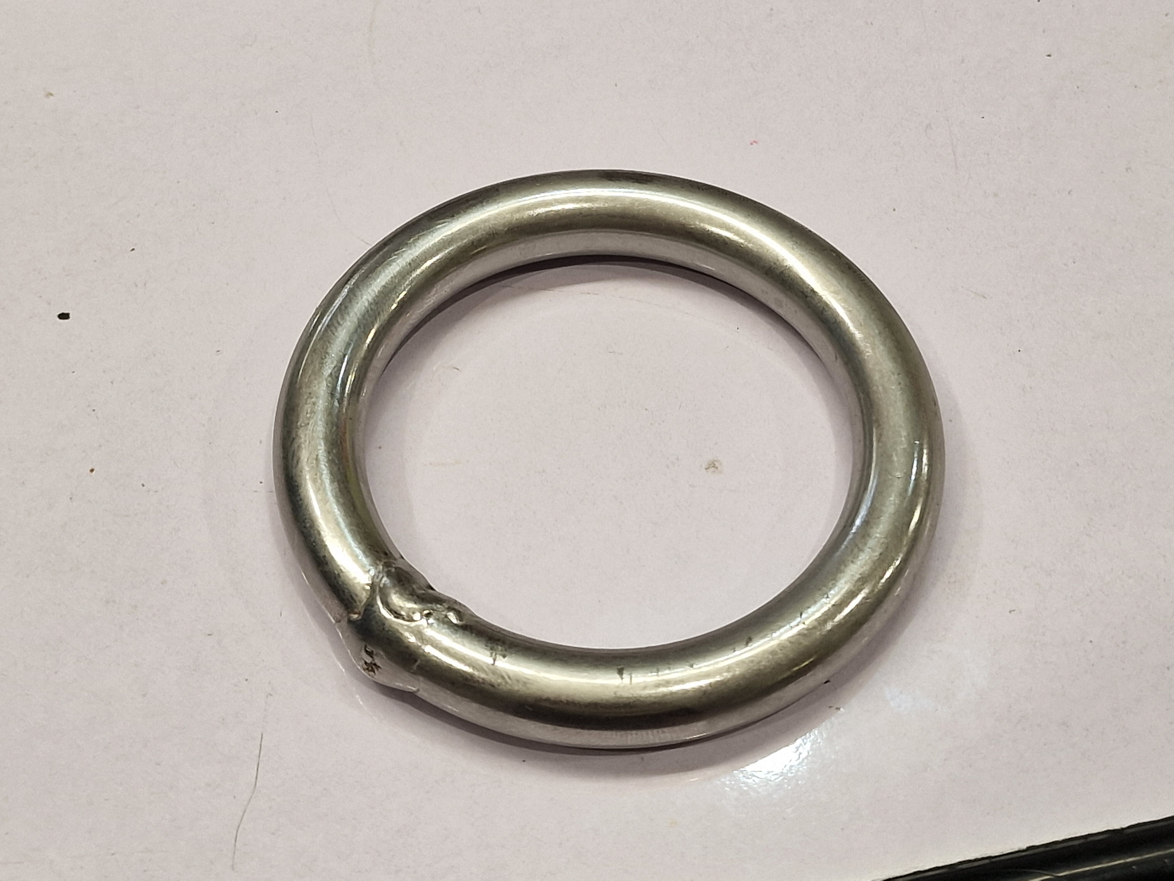 Stainless Steel Round O Ring 10MM x 50MM (Marine Webbing Rigging ...