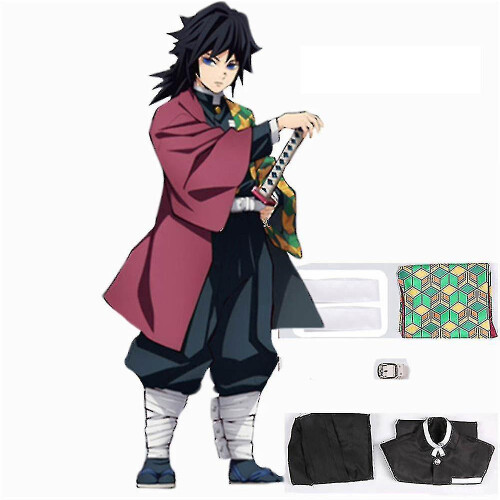 (E, Kids 120) Anime Demon Slayer Kimetsu No Yaiba Zenitsu Giyu Tanjirou ...