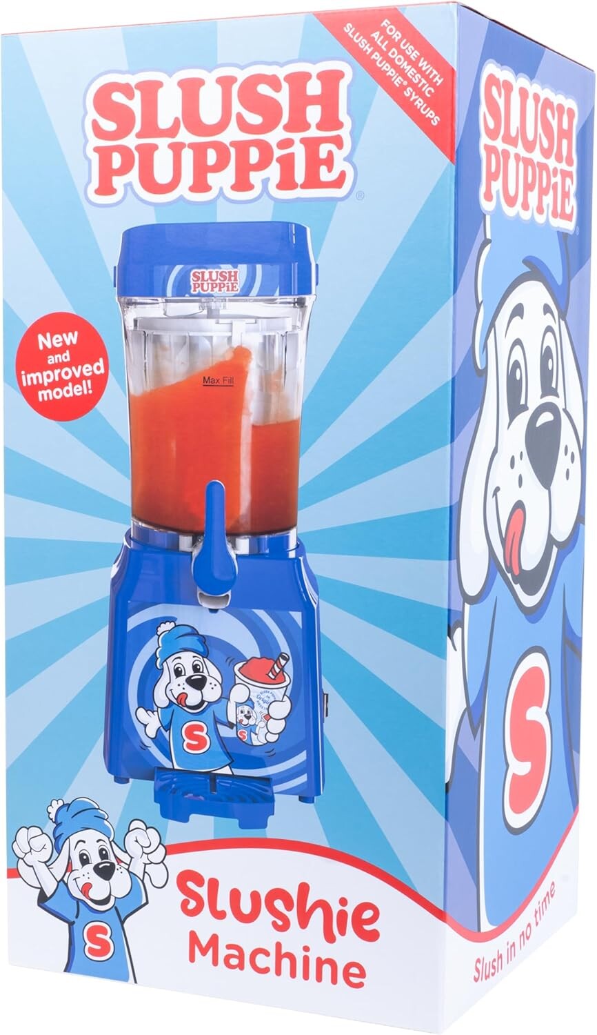 Slush Puppie Machine. Home Countertop Slush Puppy Maker. Makes up to 1 ...