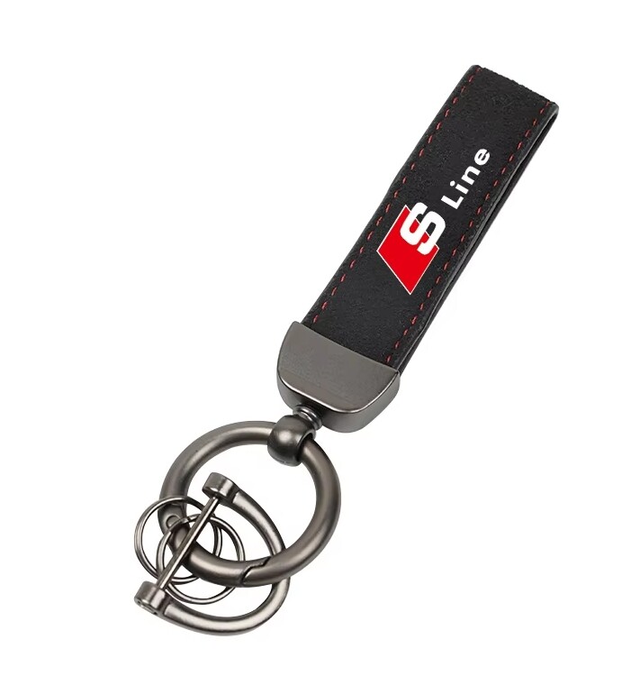 (FMP-S line) With Car Logo Key Accessories Man Suede Keychain Keyring ...