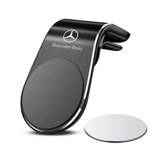 (black) Magnetic Car Phone Holder Air Vent Clip Mount Stand in Car For ...