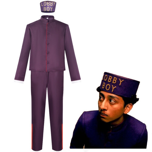 (XXL) Zero Lobby Cosplay Costume Purpel Coat Pants Hat The Grand Cos ...
