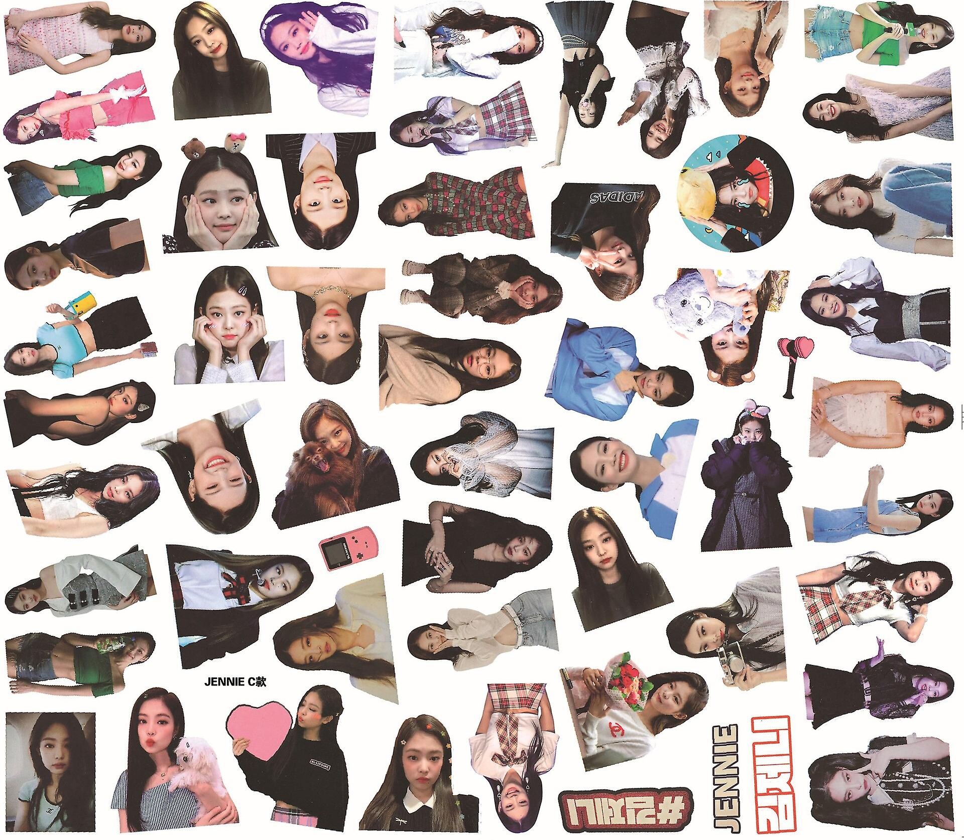(JENNIE) Blackpink Lisa Jennie Ros Jisoo Stickers 116 Pcs Mixed Sticker ...