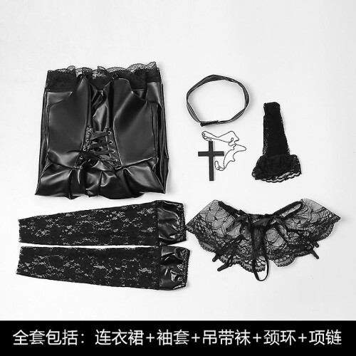 (XL, clothing set) Death Note Cosplay Costume Misa Amane Imitation ...