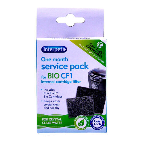 Interpet Internal Cartridge Filter Cf1 One Month Service Kit on OnBuy