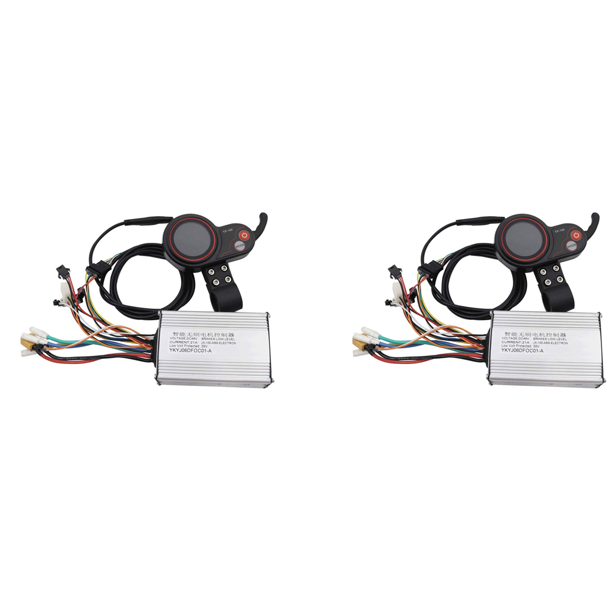 2X 48V 21A Electric Scooter Brushless Controller+TF-100 LCD Display Throttle Meter for Pro on OnBuy
