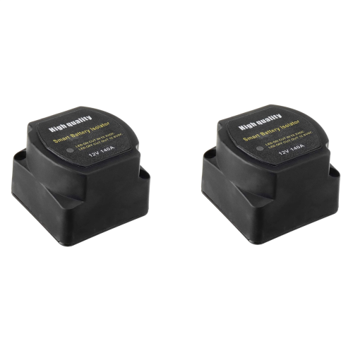 2X Dual Battery Smart Isolator 12V 140 Amp Voltage Sensitive Relay VSR ...