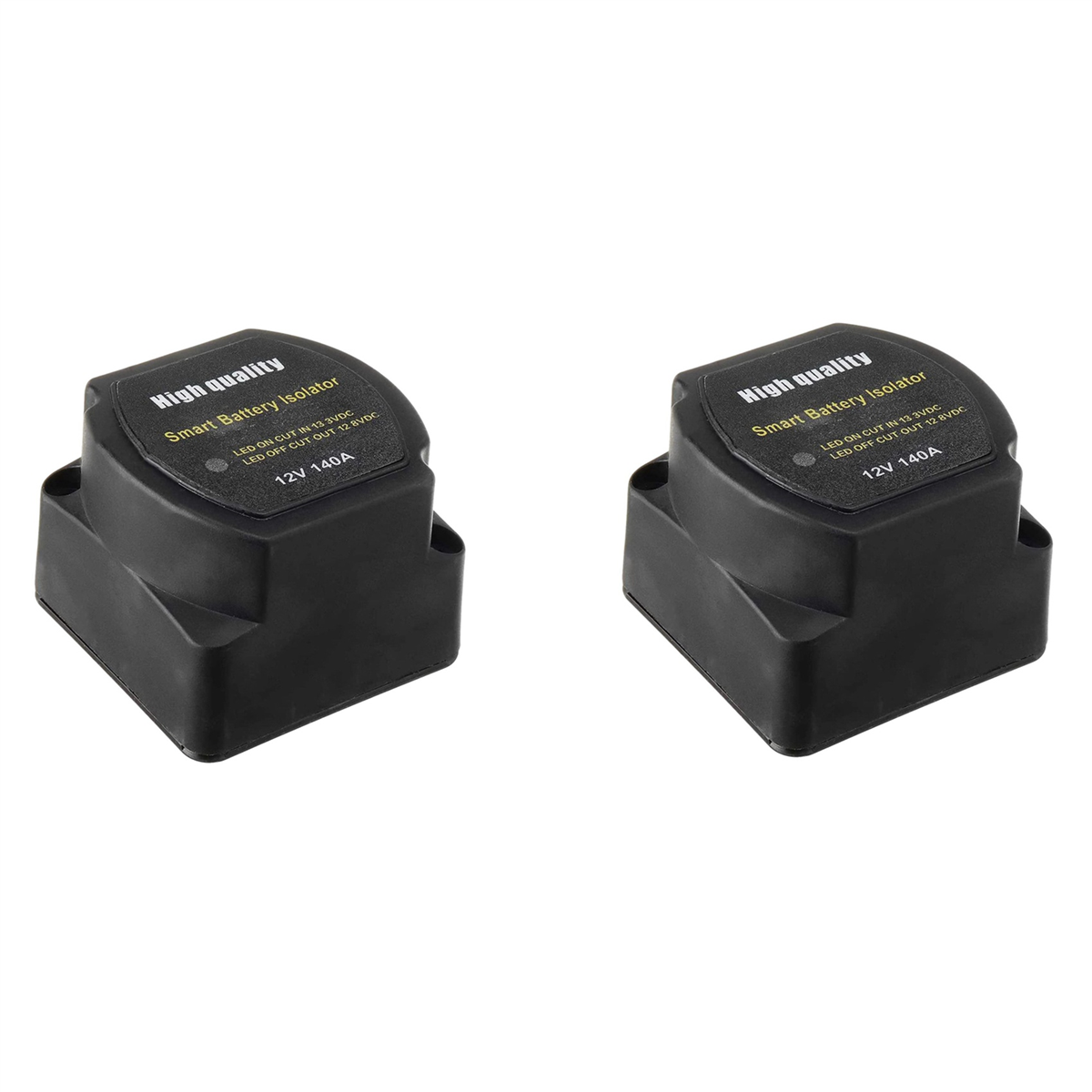 2X Dual Battery Smart Isolator 12V 140 Amp Voltage Sensitive Relay VSR ...