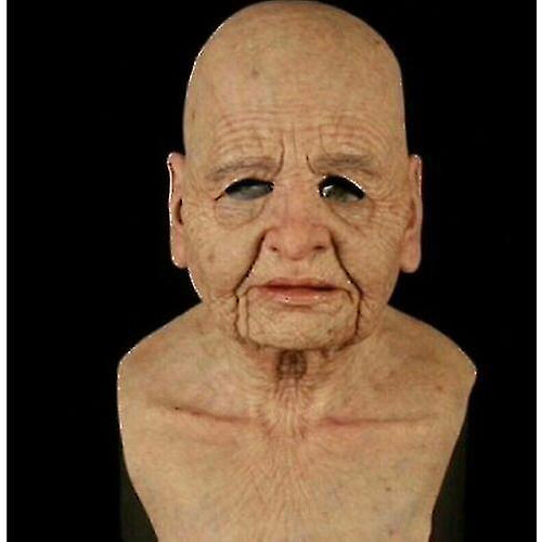 (7) Latex Old Man Mask Male Disguise Cosplay Costume Halloween ...