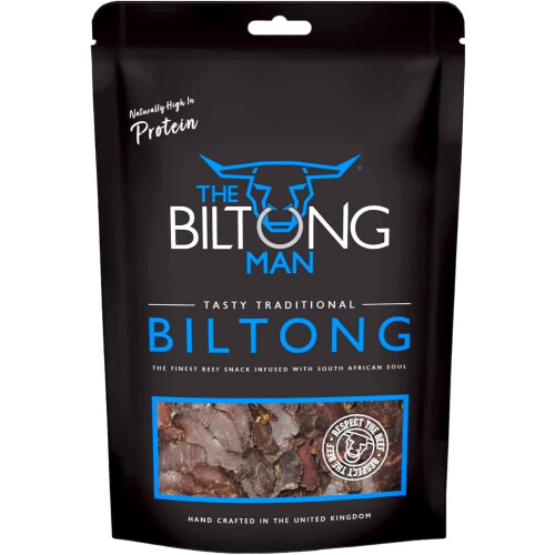 The Biltong Man | Tasty Traditional Lean Beef Biltong | Healthy High ...