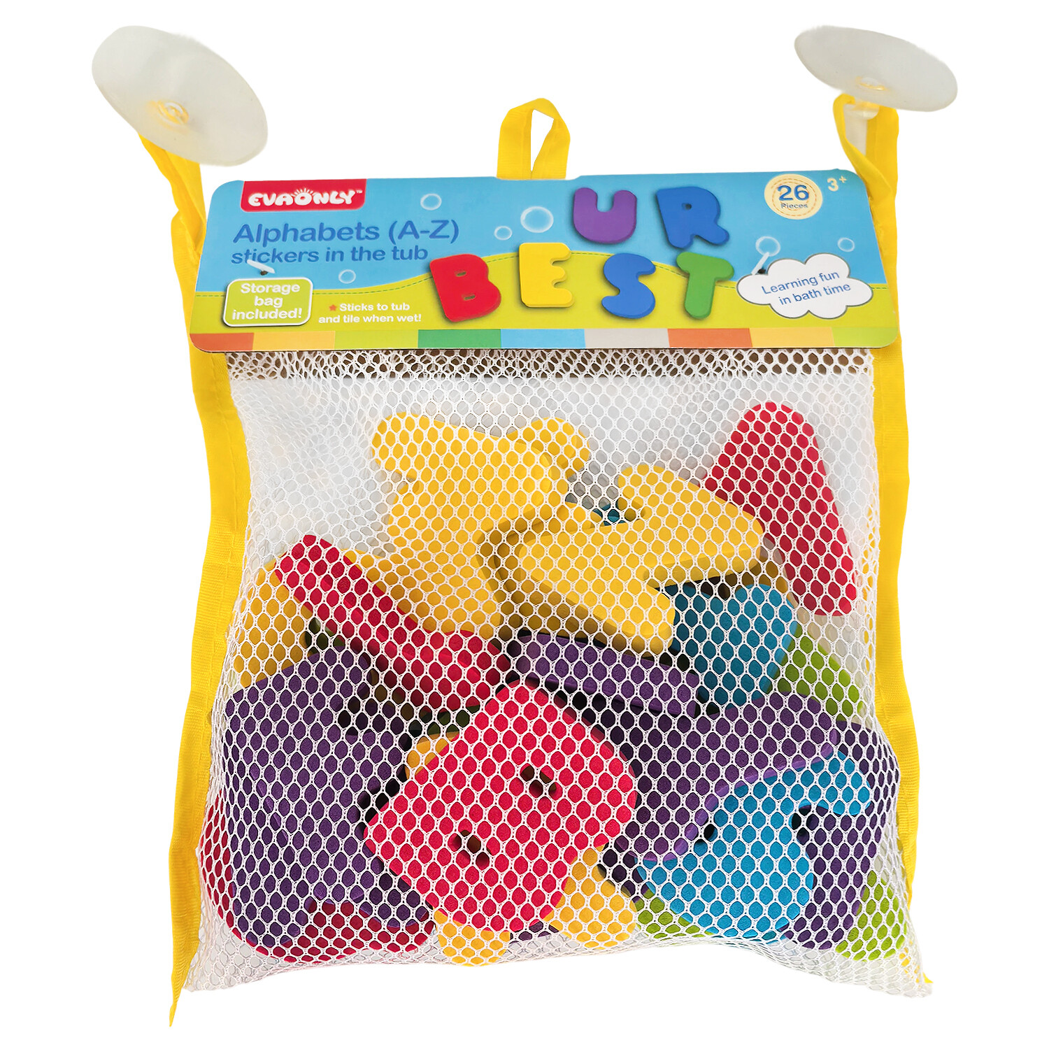 (26 Pieces) EVA Foam Letters Numbers Stickers for Bath Tub Toy on OnBuy