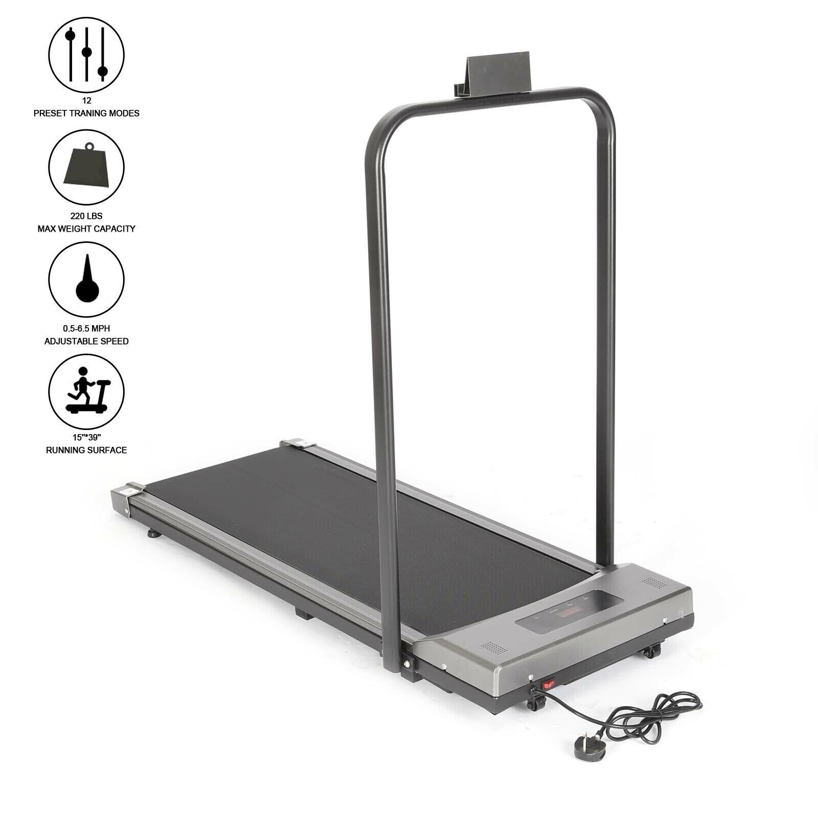 Running Pad Treadmill Motorised Walking Machine Fitness Exercise UK on ...