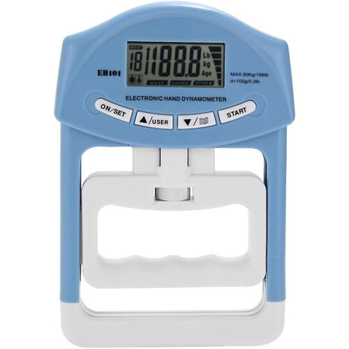 Strength Meter, Digital Lcd Electronic Dynamometer Hand Grip Power ...