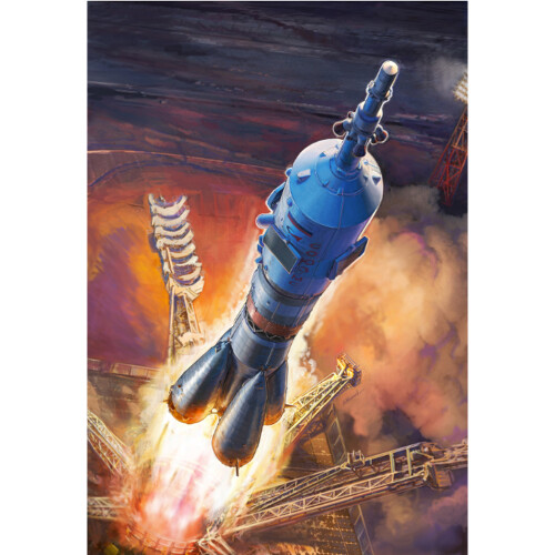 Zvezda 7500 Soyuz 2.1a Launch Vehicle Space Rocket 1:144 Model Kit on OnBuy