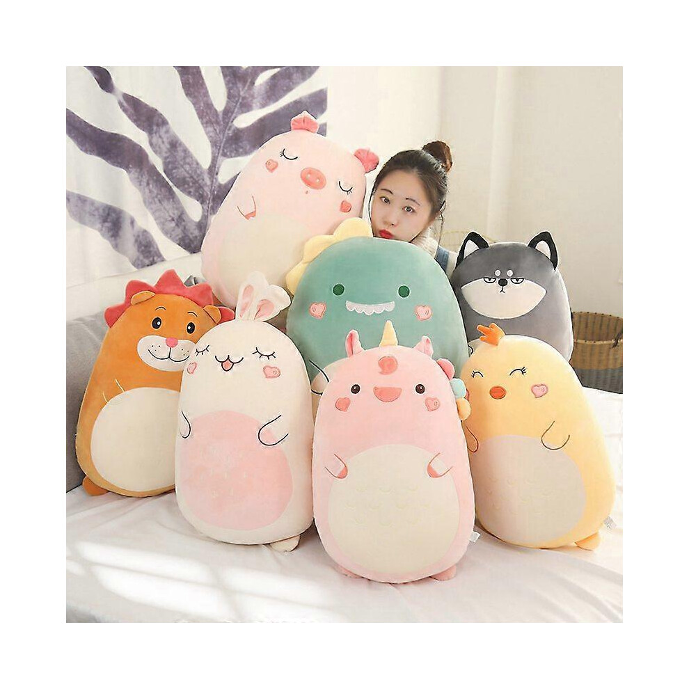 (80cm, pig) Squish Plush Toy Animal Kawaii Unicorn Dinosaur Lion Soft ...