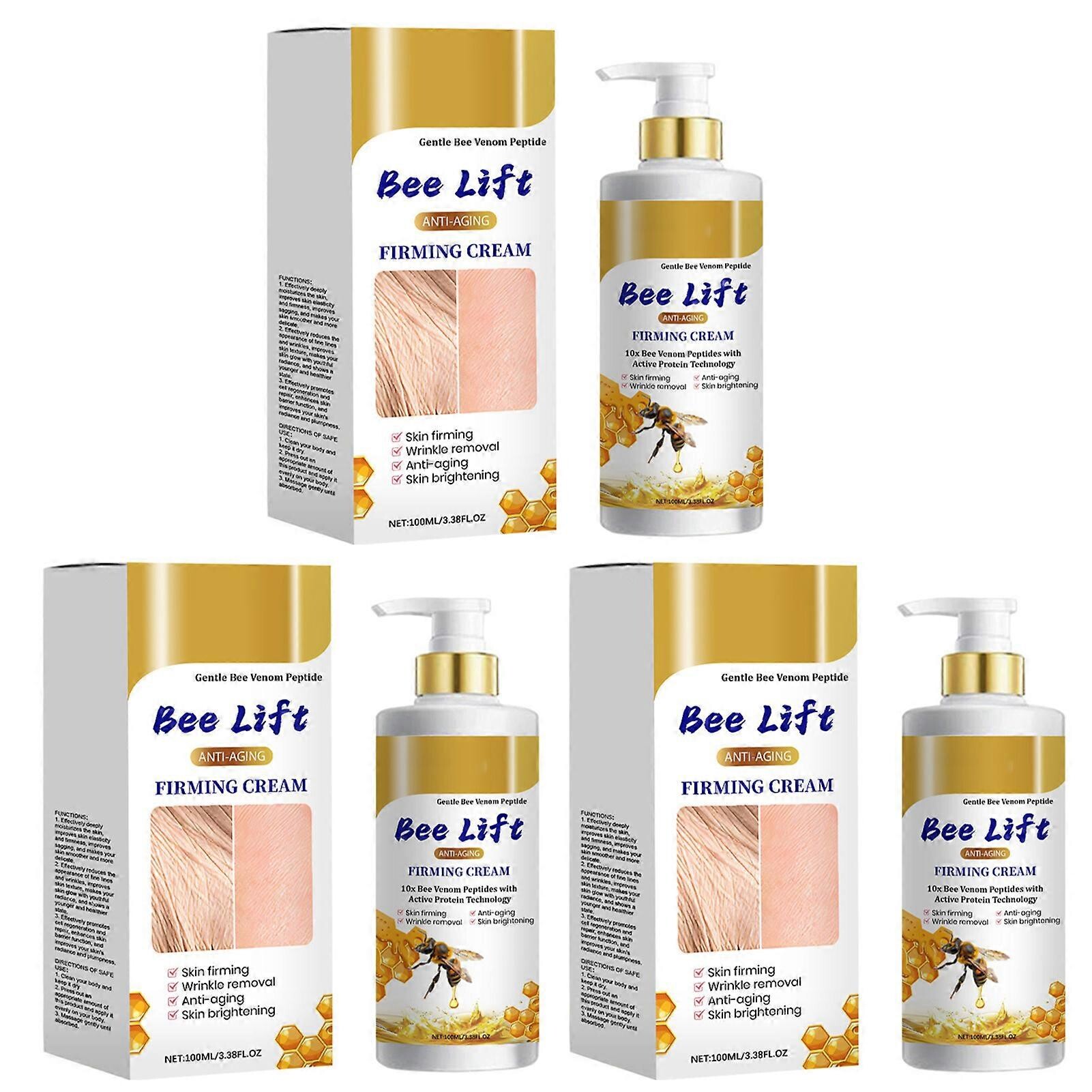 Flysmus BeeLift Anti-Aging Firming Cream, Bee Venom Skin Firming ...