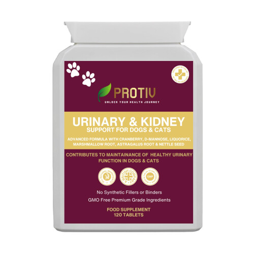 Pet Urinary Flow 120 Tablets - Urinary and Kidney Support for Pets ...