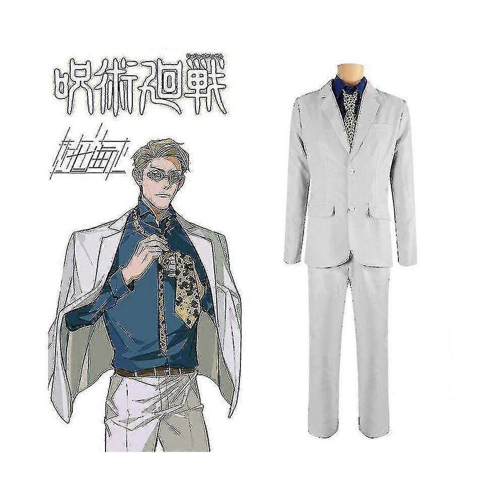 (full set, XXL) Anime Jujutsu Kaisen Nanami Kento Cosplay Costume Coat ...