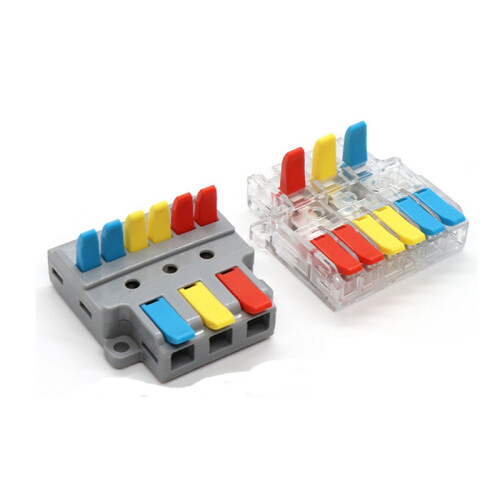 5/10Pcs LT-636 Wire connector In 0.5-6mm Fast Electrical Distributor ...