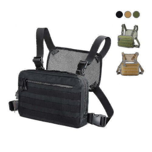 Tactical Chest Rig Bag, Recon Kit Bags Combat Edc Front Pouch For ...