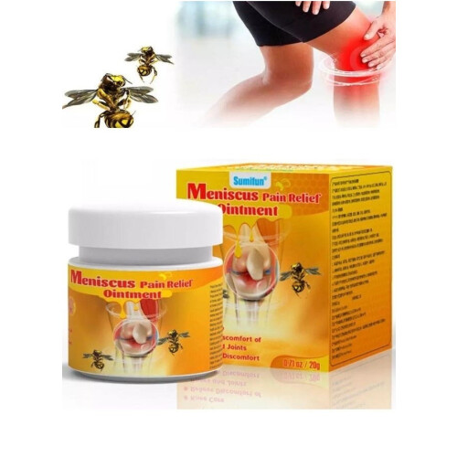 Sumifun Meniscus Pain Relief Ointment Joint Pain Relief Cream Knee Care Bee venom Balm for Joint ...