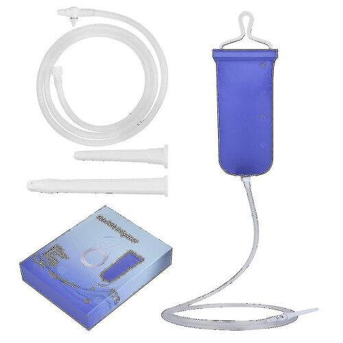 Enema Bag Colon Cleanse Kit - Reusable Colonic Kit, Enema Irrigator Shower for Coffee And Water ...