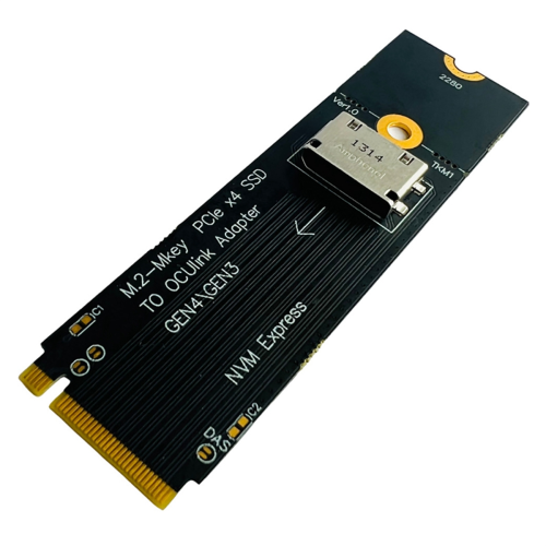 M.2 PCIe X4 SSD to U.2 OCUlink SFF-8612 Adapter for 2.5In NVME on OnBuy