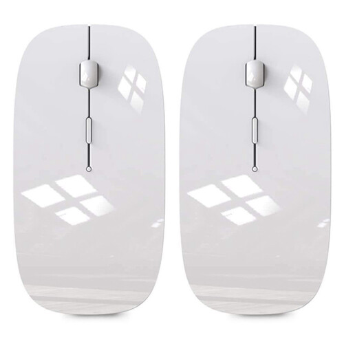 2X Wireless Mouse for Air Bluetooth Mouse for Pro Air Laptop Windows ...