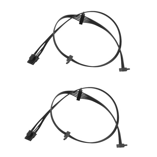 2X 5Pin 1 to 3 Peripheral 4 Pin Molex IDE 5P PSU Power Supply Cable for ...