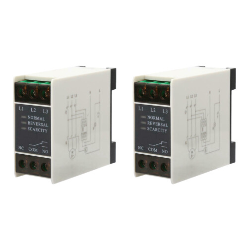 2X Phase Failure Phase Sequence Protection Relay TL-2238 on OnBuy
