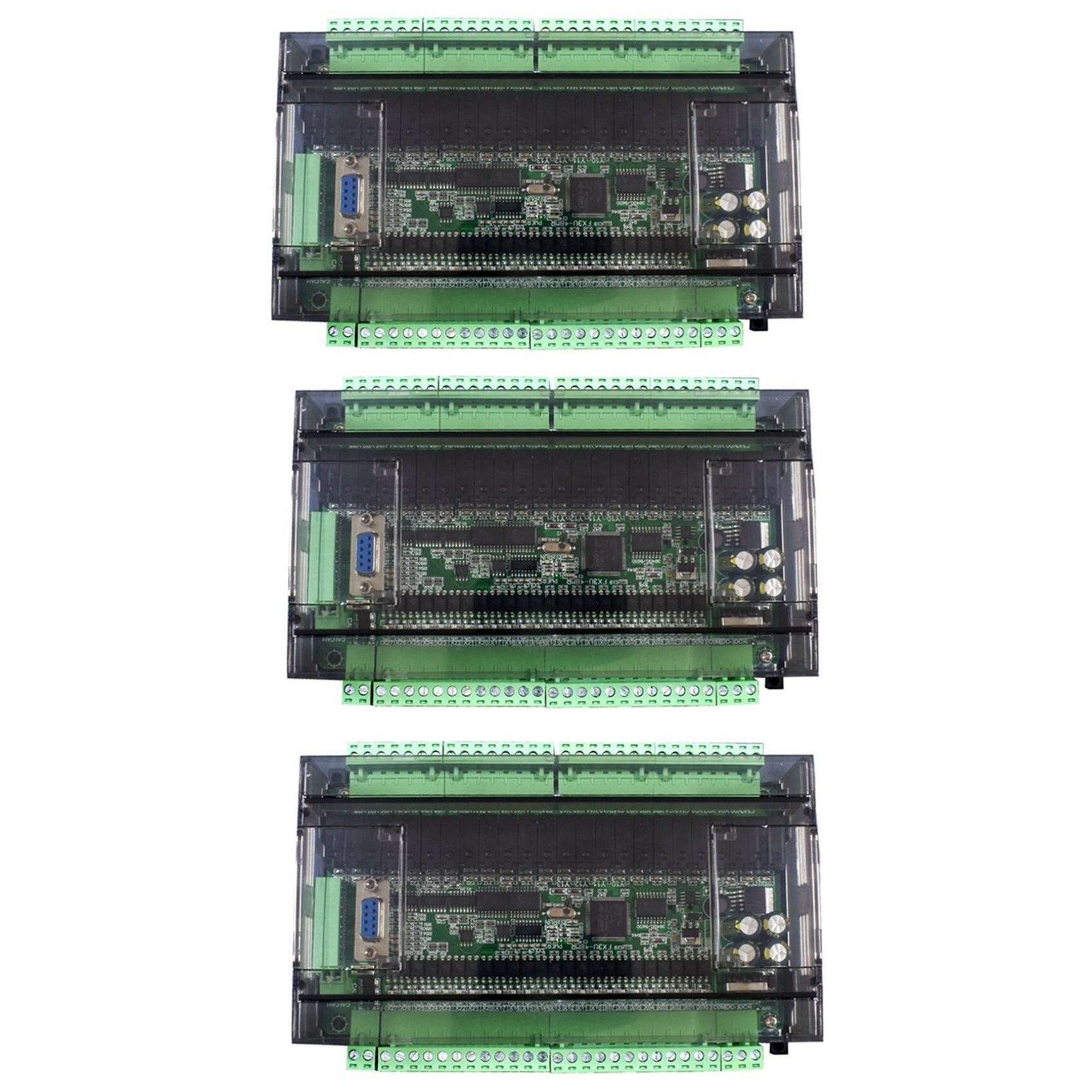 2x Fx3u 48mr Rs485 Real Time Clock 24 Input 24 Relay Output 6 Analog Input 2 Analog Output Plc