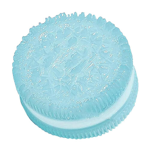 (blue) Handmade Table Cookie Squishy Big Oreo Stress Relief Silicone ...