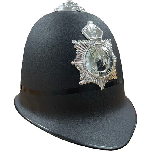 Plastic Police Constable Policeman Helmet Hard Toy Hat Fancy Dress 0090 ...