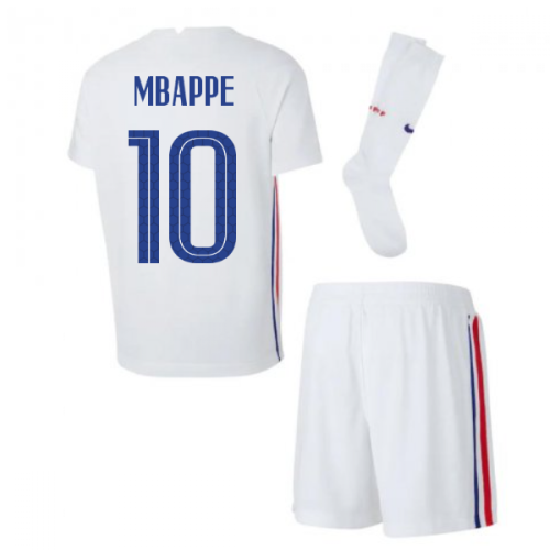 (XSB) 2020-2021 France Away Nike Little Boys Mini Kit (MBAPPE 10) on OnBuy