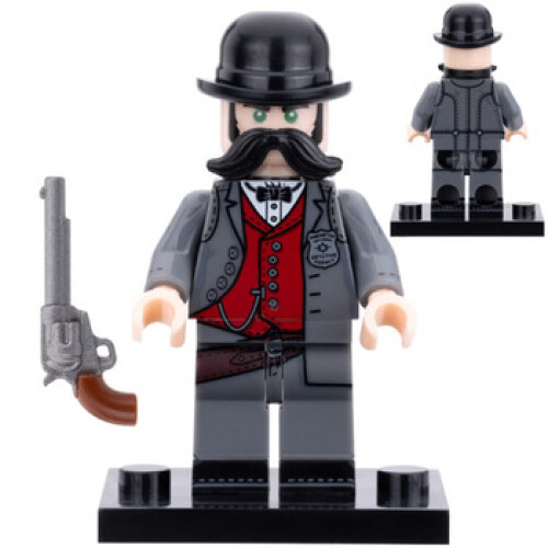 Custom Lego Red Dead Redemption Hero Cowboy Toy Mini Figure Video Game ...