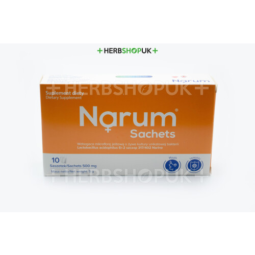 Narum Narine Sachets 500mg, 10pcs, Lactobacillus Acidophilus FAST ...