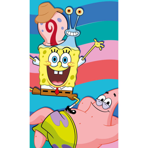 Spongebob Squarepants Hand & Face towel 30 x 50 cm 100% COTTON on OnBuy