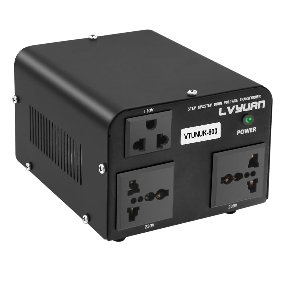 800VA Voltage Transformer 220V to 110V Step Down Step Up Power ...