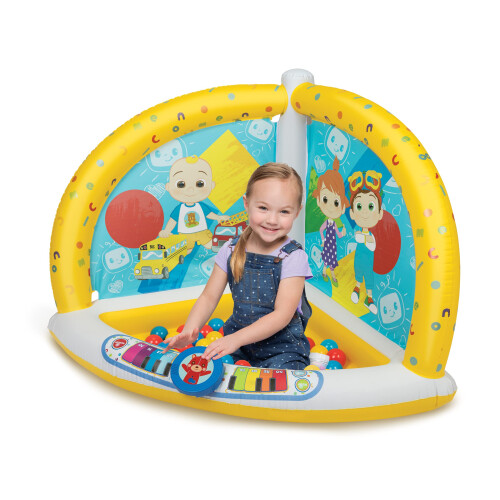 Cocomelon Ball Pit Super Sounds Musical Playland with 20 Soft Flex ...