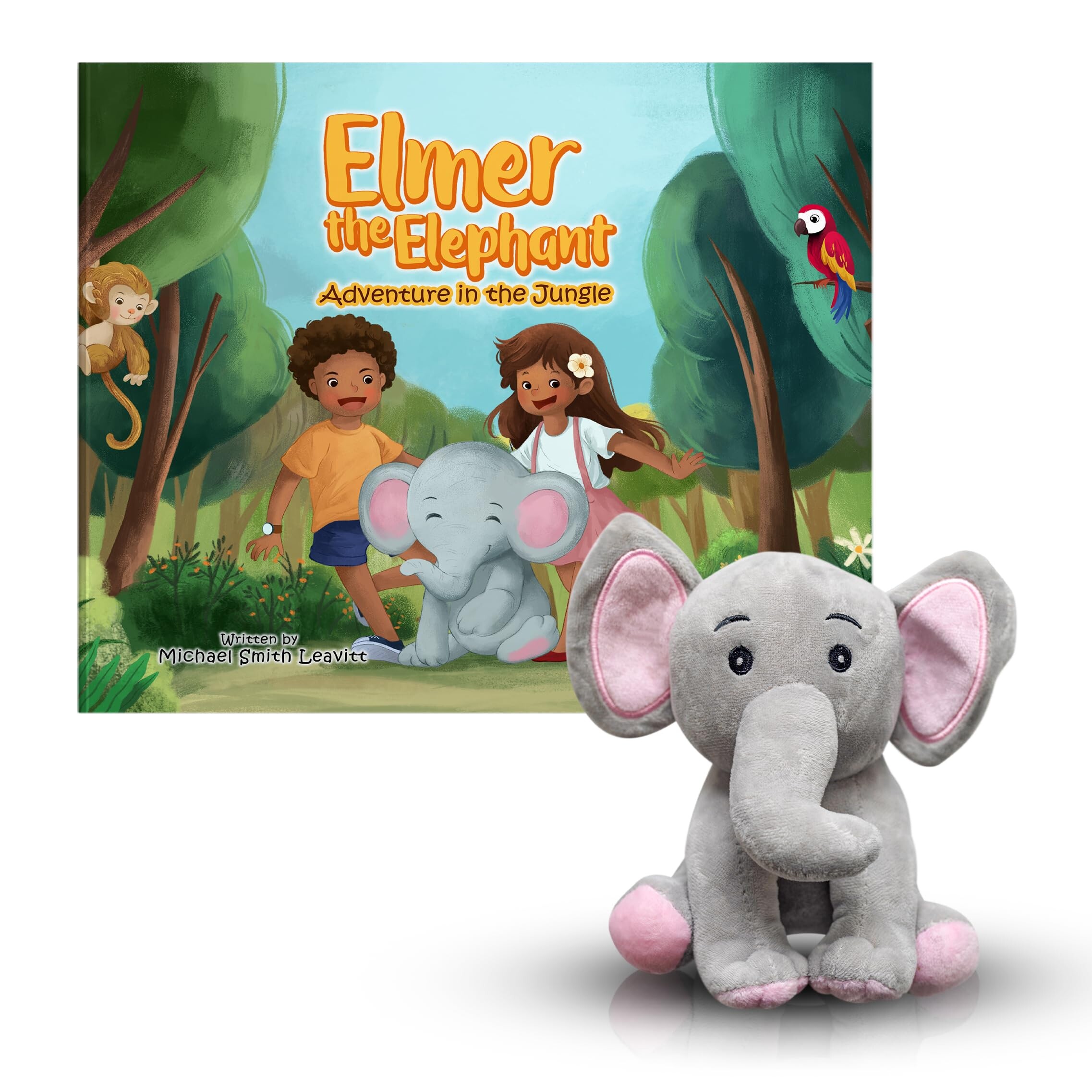 Elmer l'éléphant - Aventure au Congo - Coffret livre pour enfants et ...