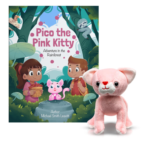 Pico the Pink Kitty - Adventure in the Rainforest- Children's Book ...
