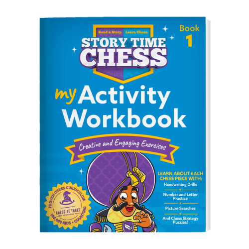 Story Time Chess Activity Workbook Educational Learning Book Chess ...