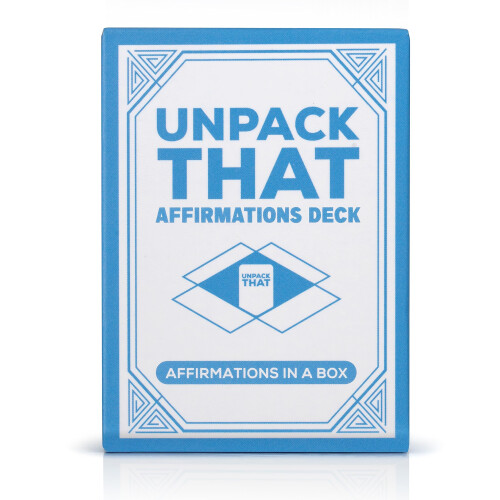 UNPACK THAT Affirmations Deck Positive and Mindful Questions and ...