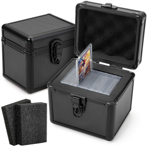 FunGuys Toploader Storage Box Sports Card Storage Case Top Loader Card ...