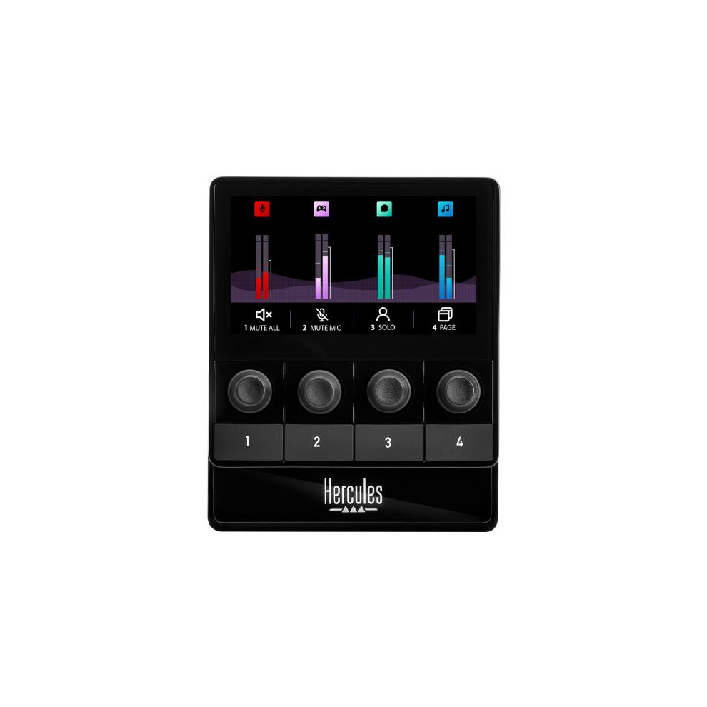 Audio Controller - HERCULES - STREAM 100 - Pilotage simple et intuitif ...