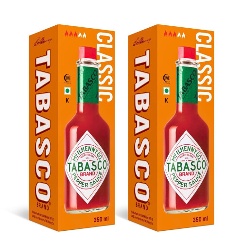 TABASCO? Original Red Pepper Sauce 2 x 350ml - Hot Sauce | Made from ...