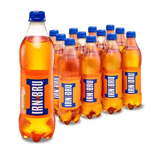 IRN-BRU Regular, 12 Pack Iconic Flavoured, Fizzy Drinks Multipack ...