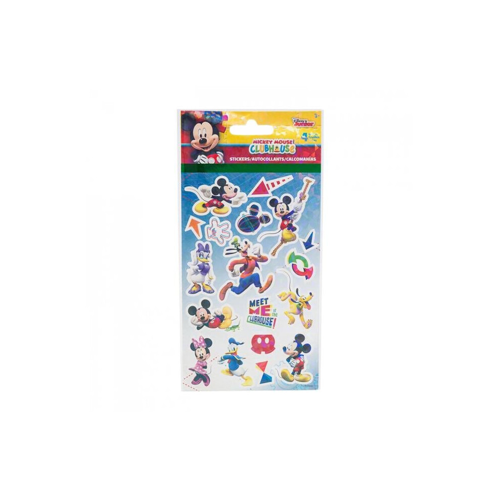 Mickey Mouse Mickey Mouse & Friends Character & Symbols Sticker Sheet ...