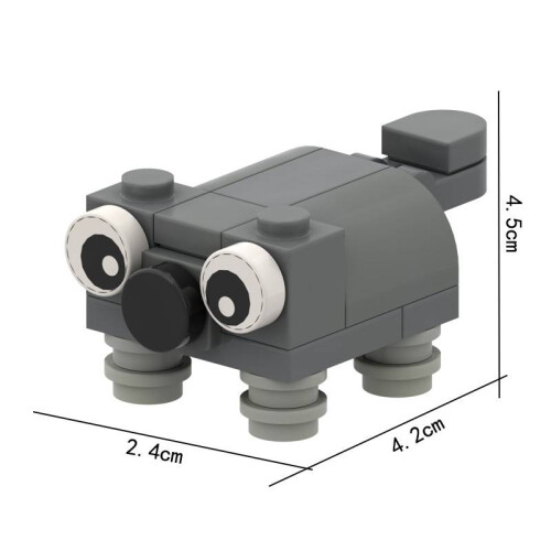 (Style L) Dandys World Roblox Building Blocks Action Figure Toy ...