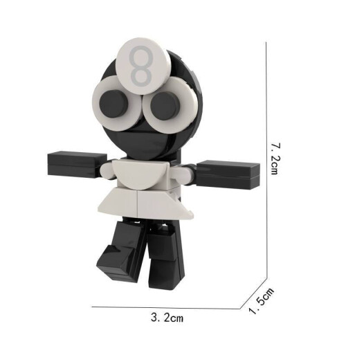 (Style H) Dandys World Roblox Building Blocks Action Figure Toy ...